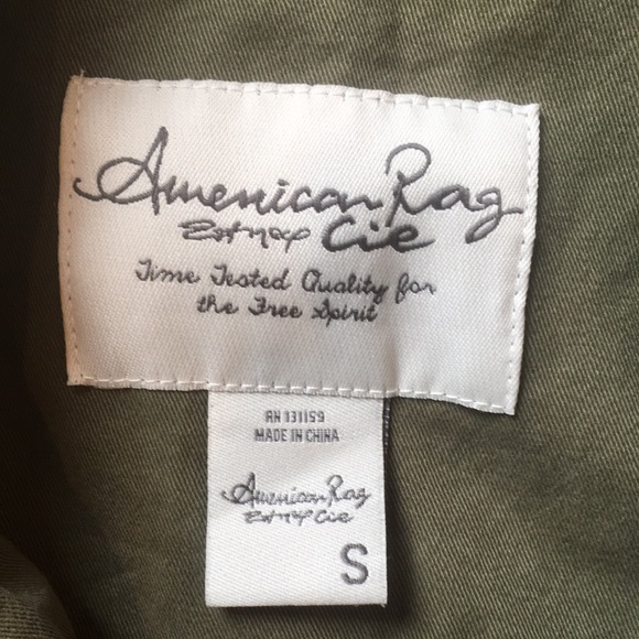American Rag | Jackets & Coats | New American Rag Cie Dark Olive ...